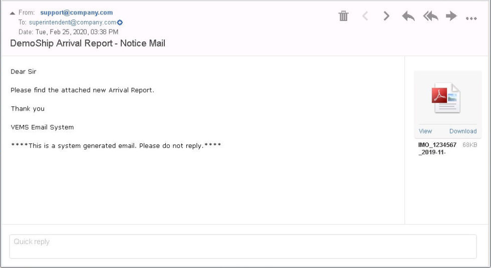 Vessel Event Management System | Vertex Infosoft Solutions Pvt. Ltd.
