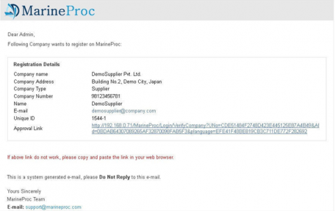 MarineProc | Vertex Infosoft Solutions Pvt. Ltd.